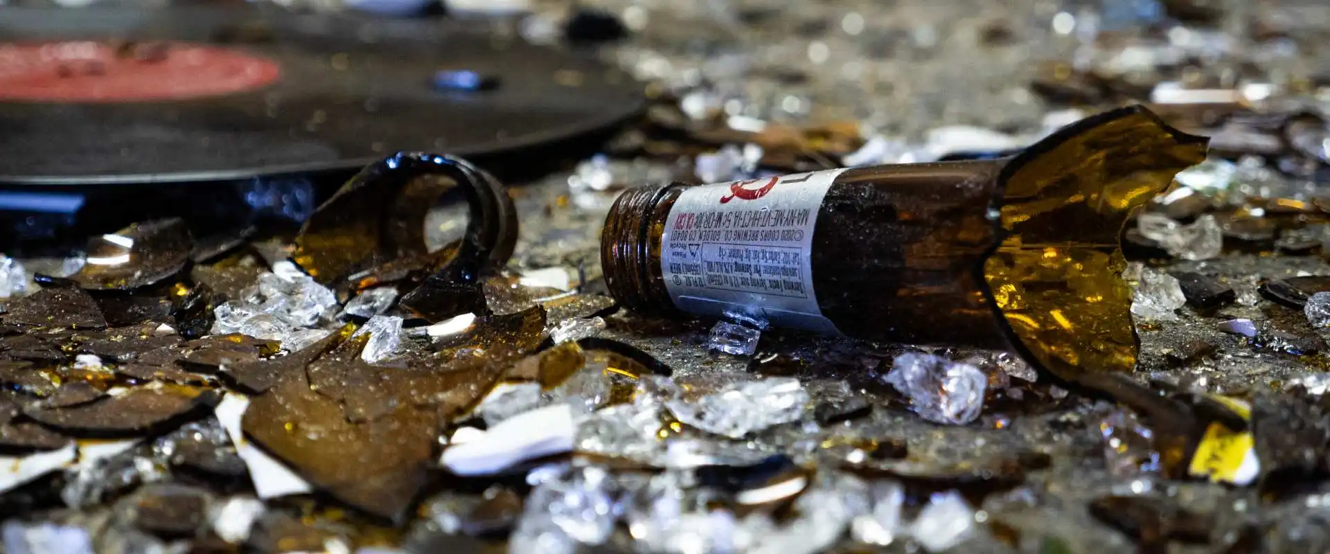 Smashed Bottle | Rage & Paint | Outrage Rage Room